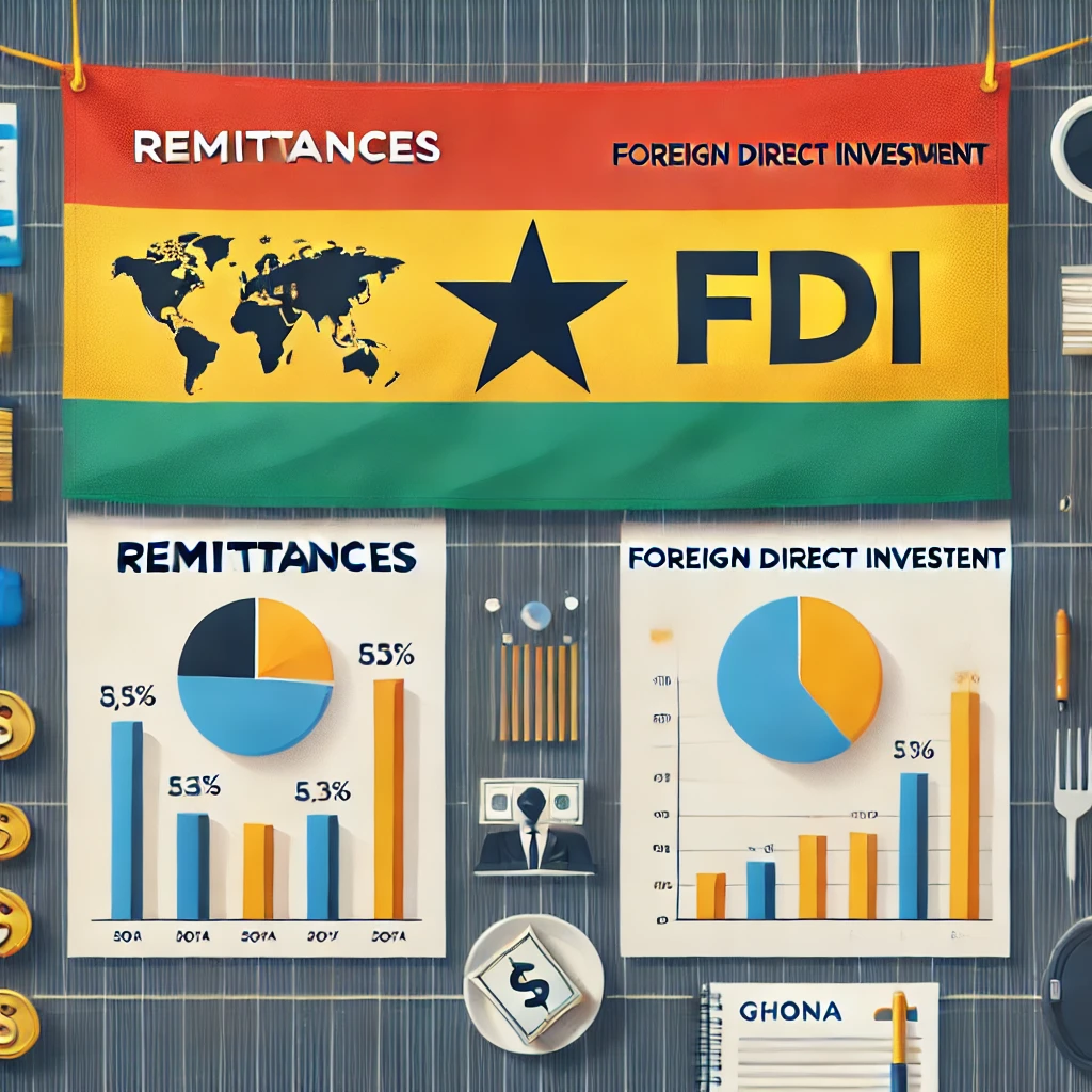 Ghana: Remittance Leads FDI With $4.9 Billion Gap in 2024 ...